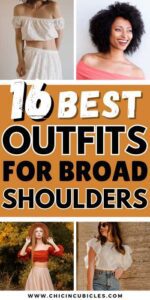 16+ Best Outfits For Broad Shoulders That Look Flattering - Chic In ...