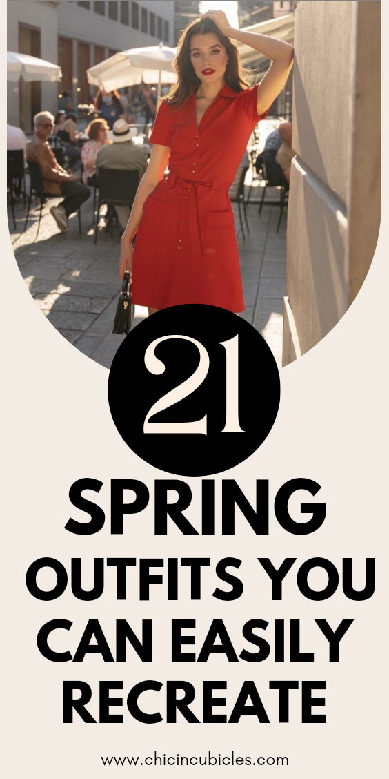 21+ Spring Outfits You Can Easily Recreate - Chic In Cubicles