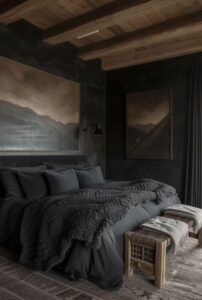 13 Dark Moody Bedroom Ideas That Are Cozy - Chic In Cubicles