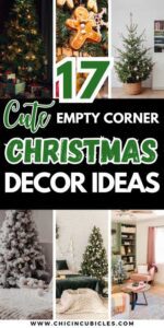 17 Insanely Cute Empty Corner Christmas Decor Ideas - Chic In Cubicles