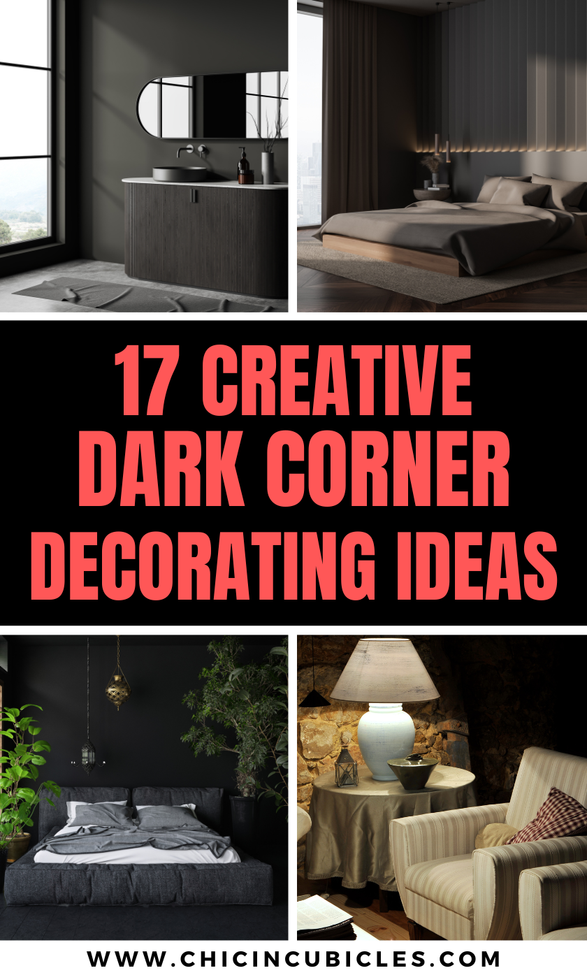 17+ Creative Dark Corner Decorating Ideas to Brighten Up Your Space ...