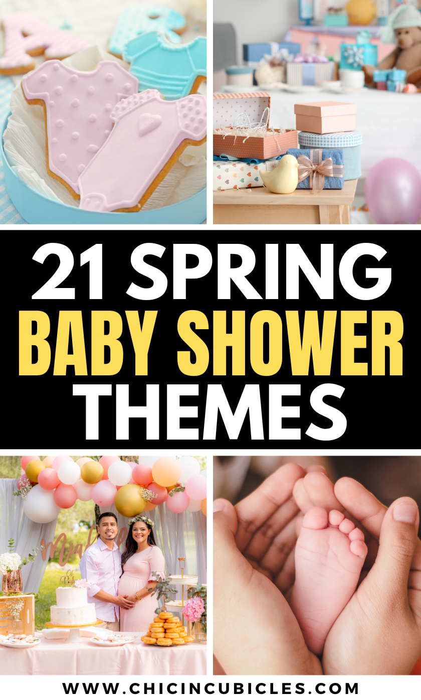 21+ Spring Baby Shower Themes Your Guests Will Love - Chic In Cubicles